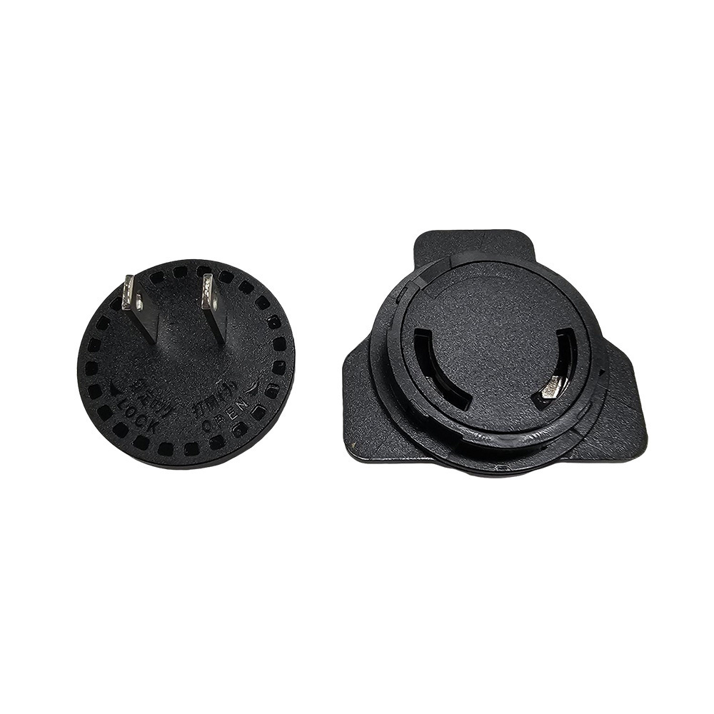 Spare 2 Pin Plug Attachment Transformer - Black - US