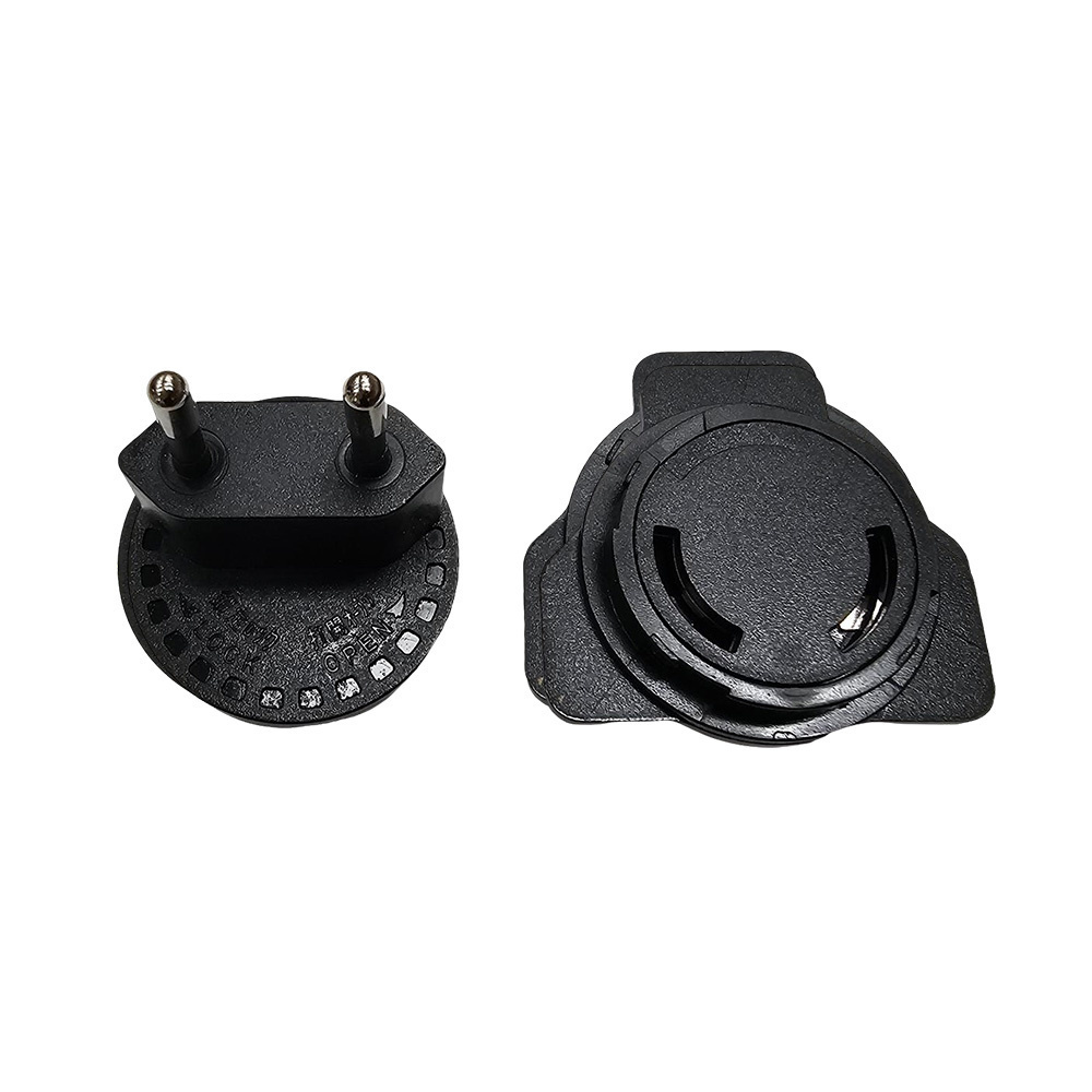 Spare 2 Pin Plug Attachment Transformer - Black - EU