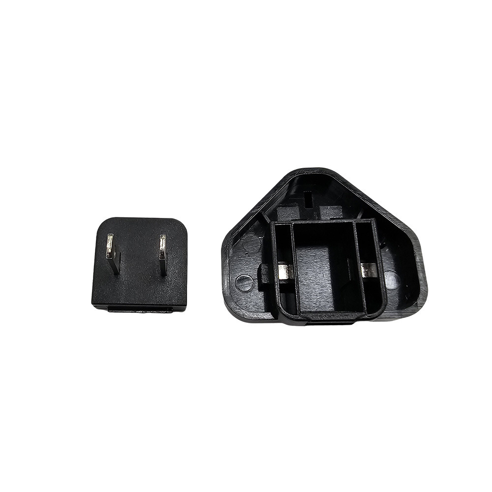 Spare 2 Pin Plug Attachment Transformer - Black - US V2